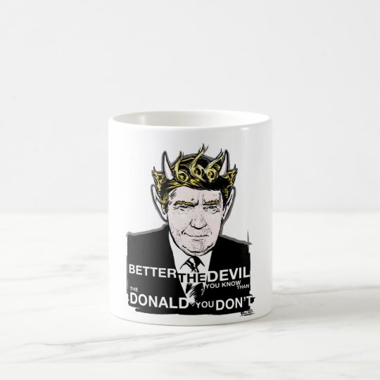 Donald Trump Election Devil Horn Mug | Zazzle.com