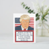 Donald Trump Father's Day Postcard | Zazzle