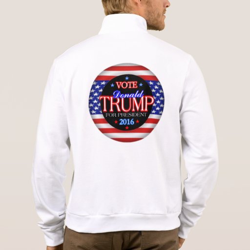 Donald Trump Flag President 2016 Jacket | Zazzle