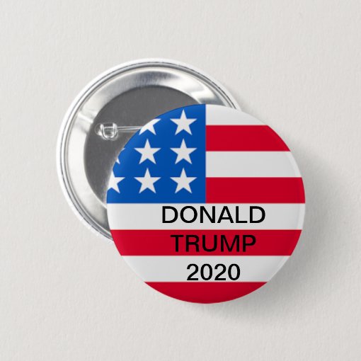 DONALD TRUMP for President 2020 Button | Zazzle