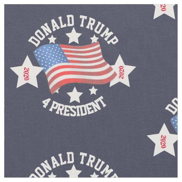 Donald Trump Fabric | Zazzle