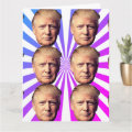 DONALD TRUMP GET WELL OVERSIZED CARD | Zazzle