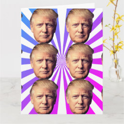 DONALD TRUMP GET WELL OVERSIZED CARD | Zazzle