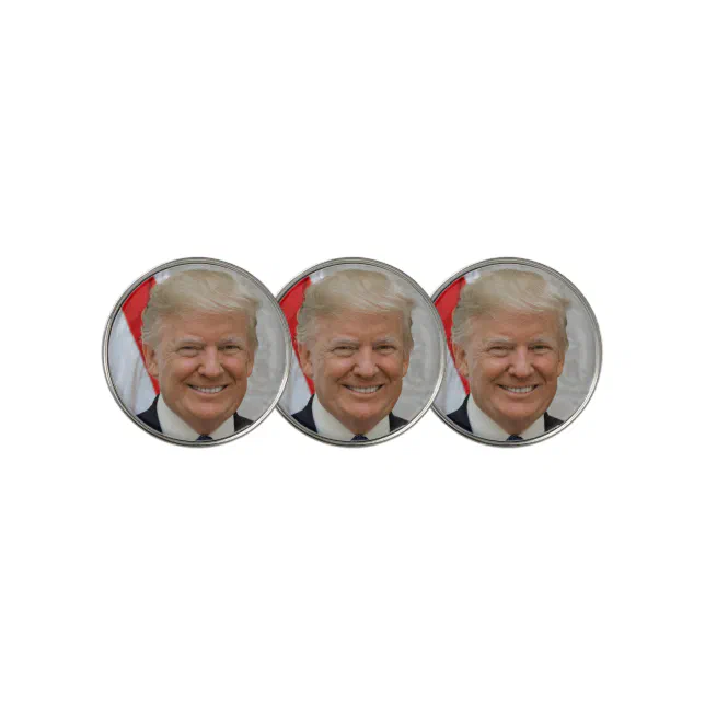 Donald Trump Golf Ball Marker | Zazzle