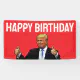 DONALD TRUMP HAPPY BIRTHDAY PARTY BANNER | Zazzle