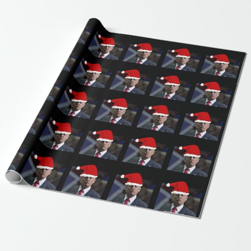 DONALD TRUMP KISS CHRISTMAS WRAPPING PAPER | Zazzle