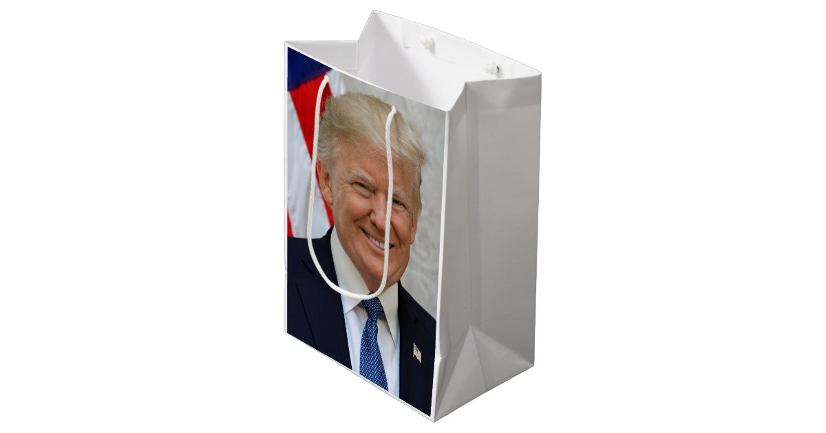 Donald Trump Medium Gift Bag | Zazzle