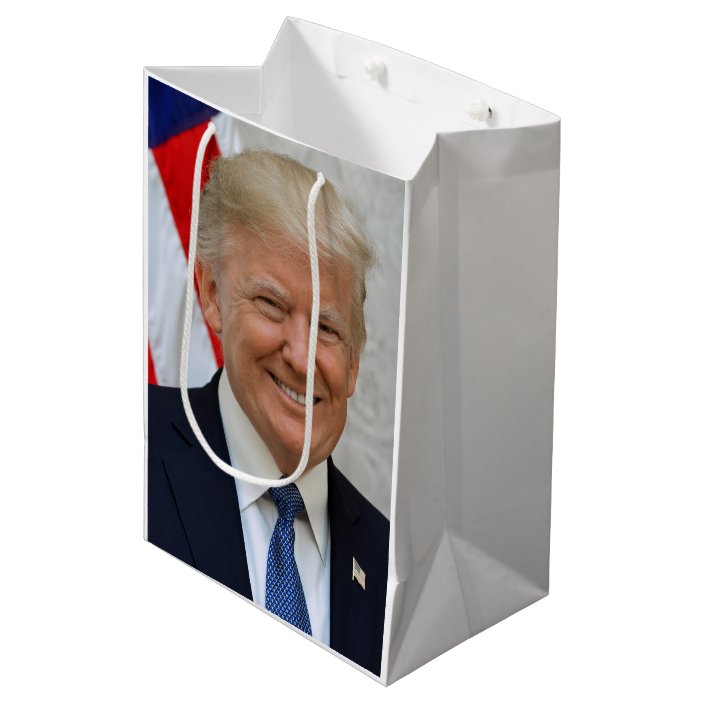 Donald Trump Medium Gift Bag | Zazzle.com