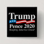 Donald Trump Mike Pence 2020 Presidential Button | Zazzle