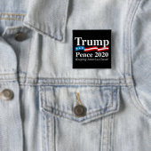 Donald Trump Mike Pence 2020 Presidential Button | Zazzle