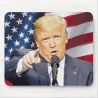 DONALD TRUMP COMMANDER IN CHIEF GOLD PRESIDENTIAL MOUSE PAD | Zazzle.com