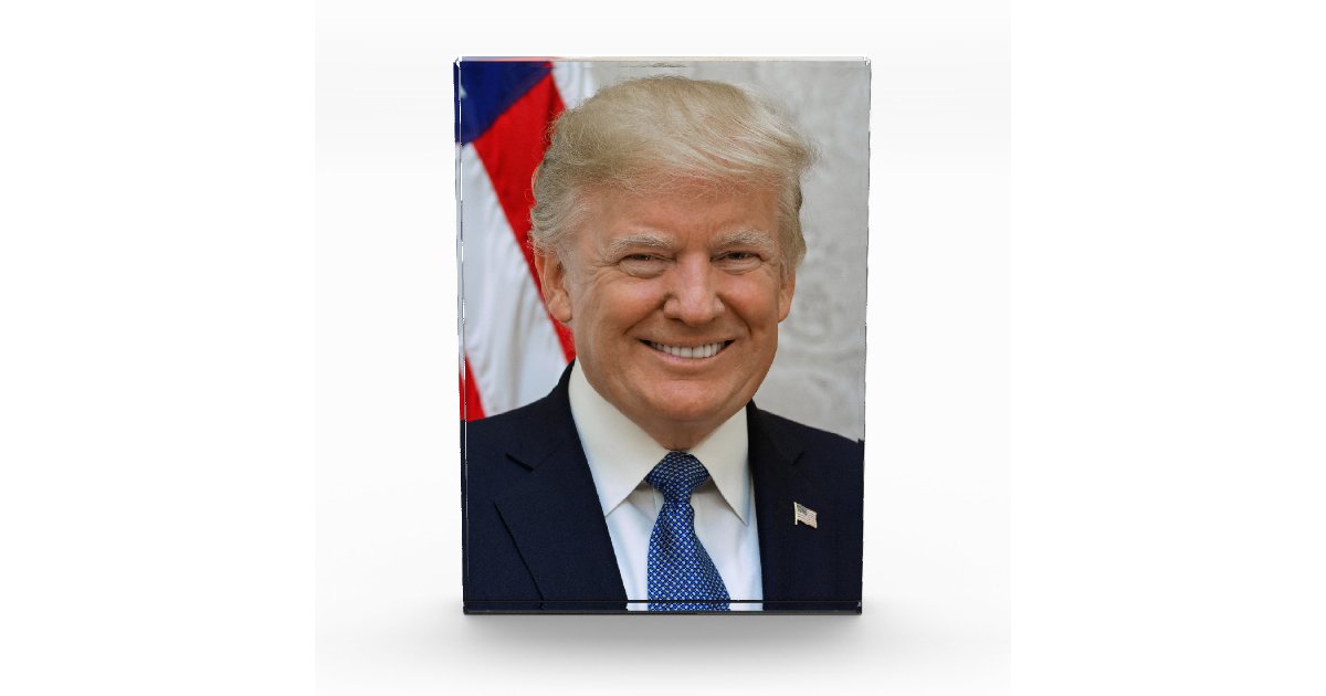 Donald Trump Photo Block | Zazzle