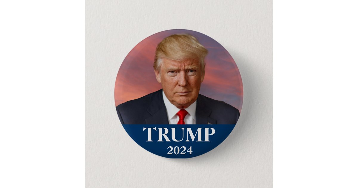 Donald Trump Photo - Presidential Button | Zazzle