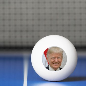 Donald Trump Ping Pong Ball | Zazzle