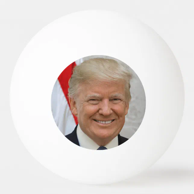 Donald Trump Ping Pong Ball | Zazzle