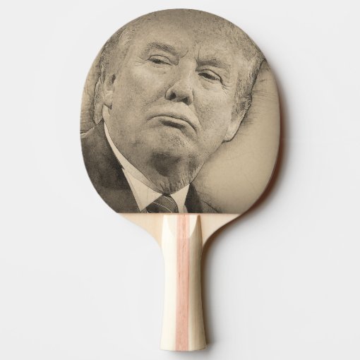 Donald Trump Ping Pong Paddle | Zazzle