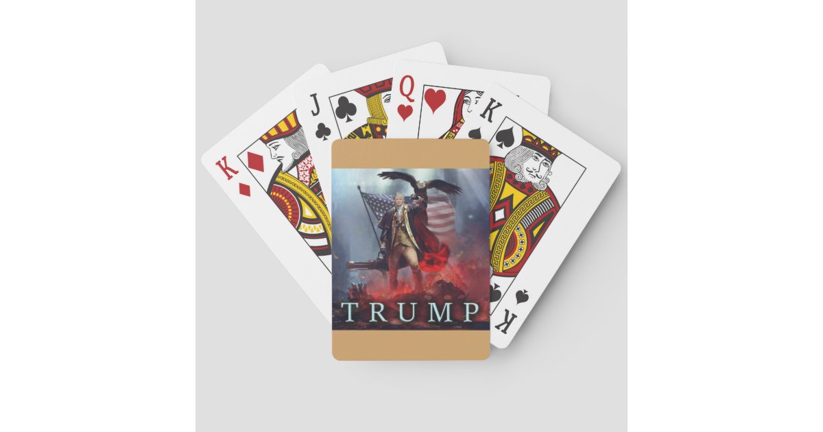 Donald Trump Playing Cards | Zazzle