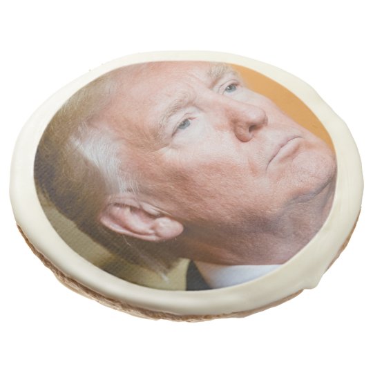 Donald Trump Portrait Sugar Cookie | Zazzle.com