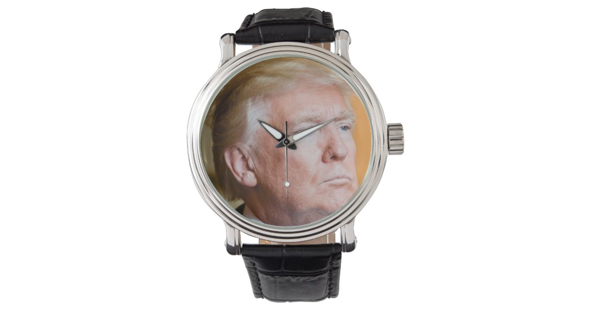Donald Trump Portrait Watch | Zazzle