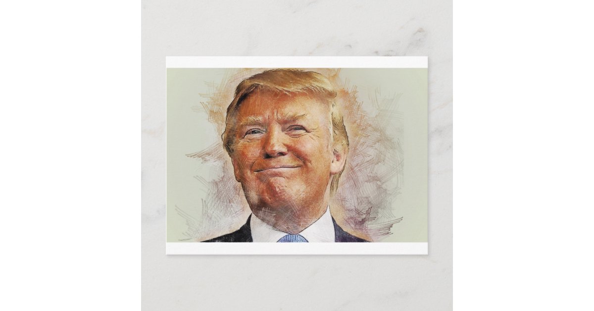 Donald Trump Postcard | Zazzle