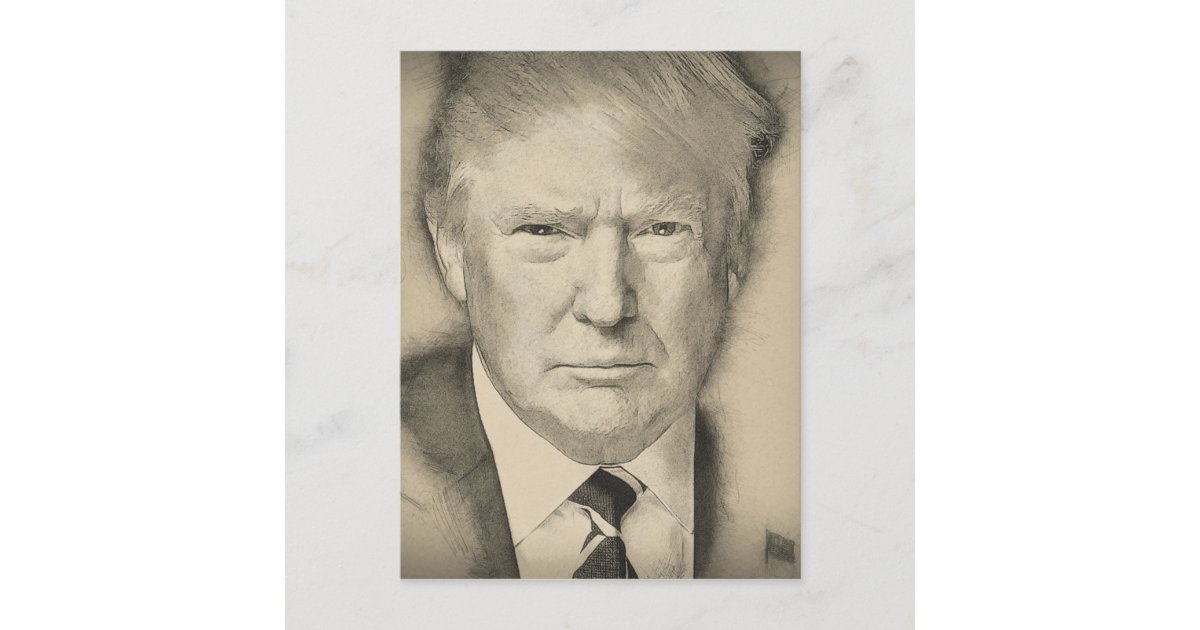 Donald Trump Postcard | Zazzle