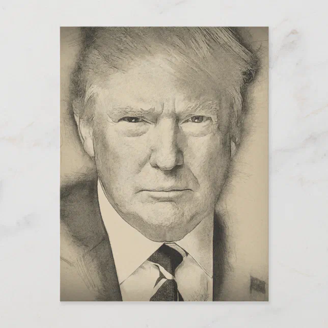 Donald Trump Postcard | Zazzle