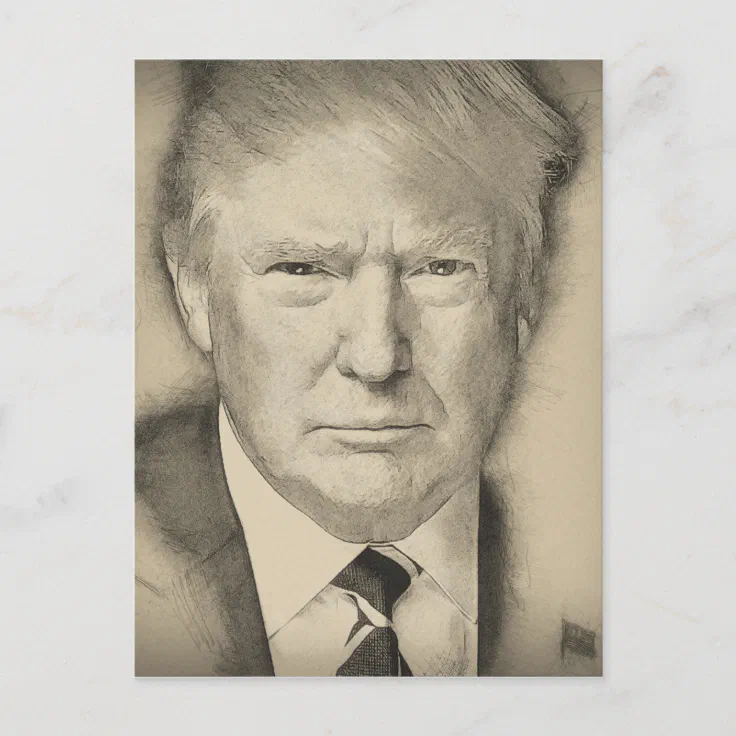 Donald Trump Postcard | Zazzle