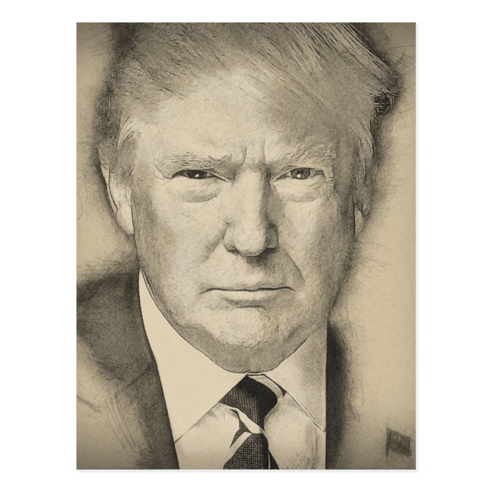 Donald Trump Postcard | Zazzle.com
