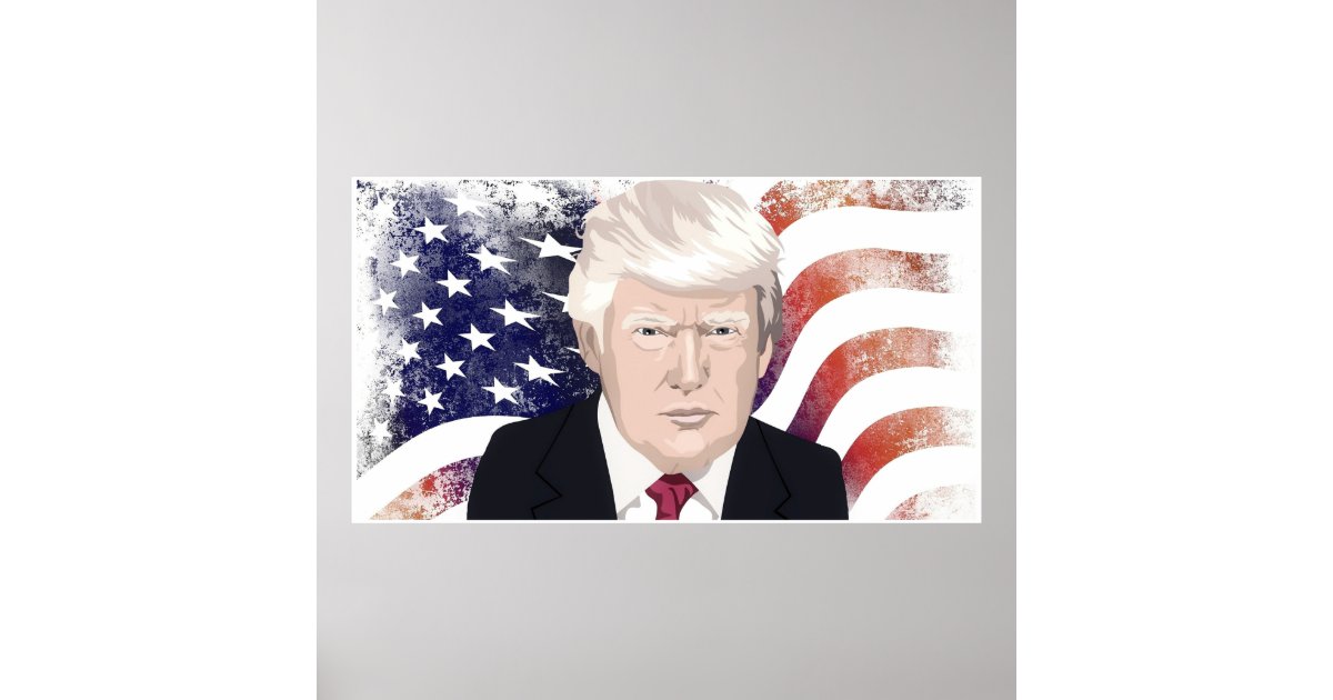 Donald Trump Poster | Zazzle