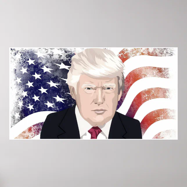 Donald Trump Poster | Zazzle