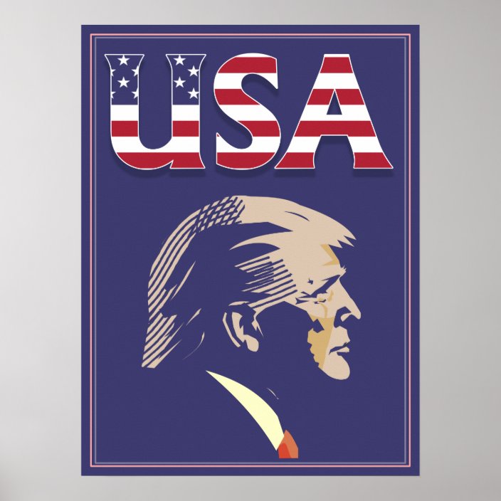 Donald Trump Poster | Zazzle.com