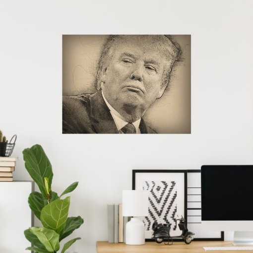 Donald Trump Poster | Zazzle