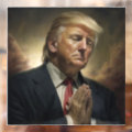Donald Trump Pray For America Window Cling | Zazzle