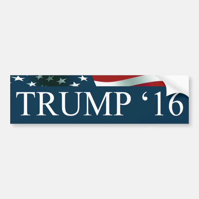 Donald Trump President 2016 Bumper Sticker | Zazzle