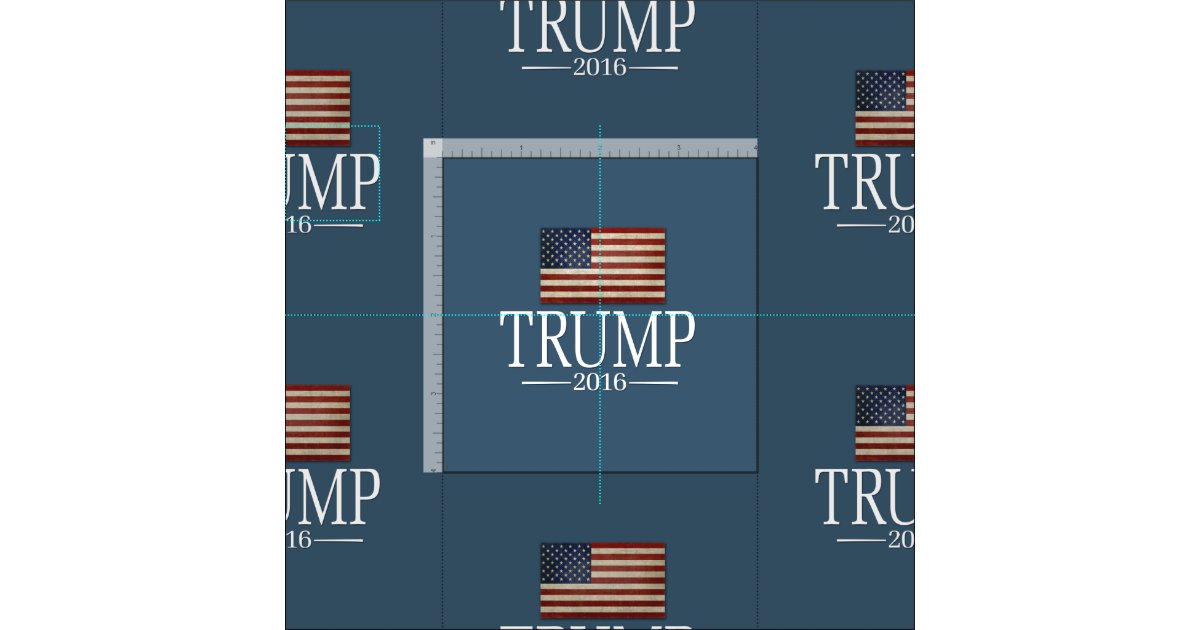 Donald Trump - President 2016 Fabric | Zazzle