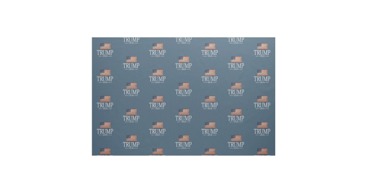 Donald Trump - President 2016 Fabric | Zazzle