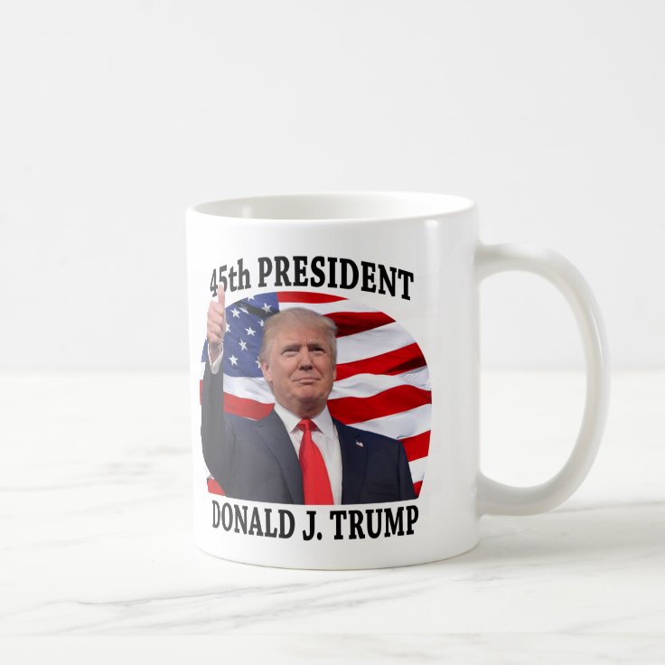 DONALD TRUMP PRESIDENT MUG | Zazzle