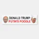 Donald Trump Putin's Poodle bumper sticker | Zazzle