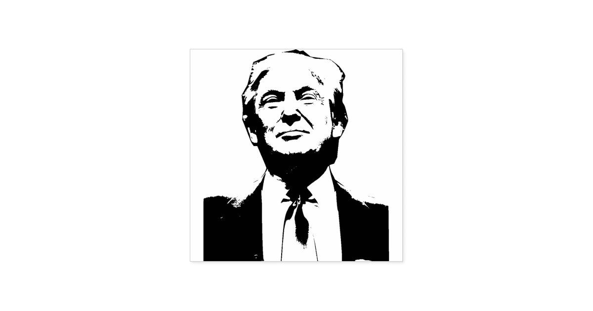 Donald Trump Rubber Stamp | Zazzle