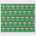 Donald Trump Santa hat Make Christmas Great Again Wrapping Paper | Zazzle