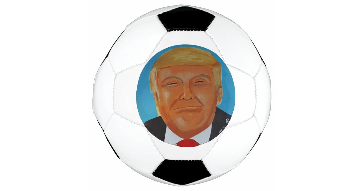 Donald Trump soccer ball | Zazzle