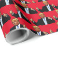 DONALD TRUMP THUMBS UP CHRISTMAS WRAPPING PAPER | Zazzle