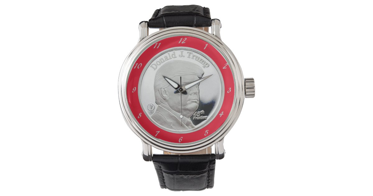 DONALD TRUMP WATCH | Zazzle