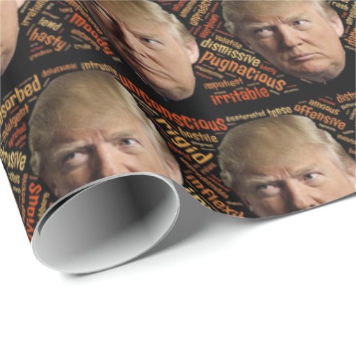 Donald Trump Wrapping Paper | Zazzle