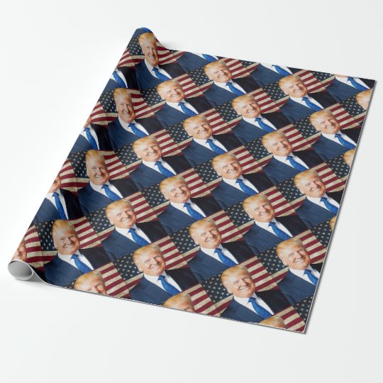 Donald Trump Wrapping Paper | Zazzle.com