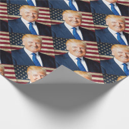 Donald Trump Wrapping Paper | Zazzle