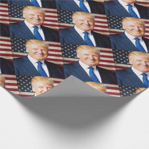 Donald Trump Wrapping Paper | Zazzle