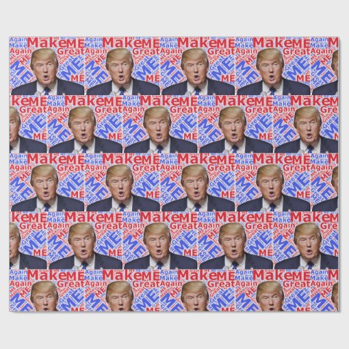Donald Trump Wrapping Paper | Zazzle
