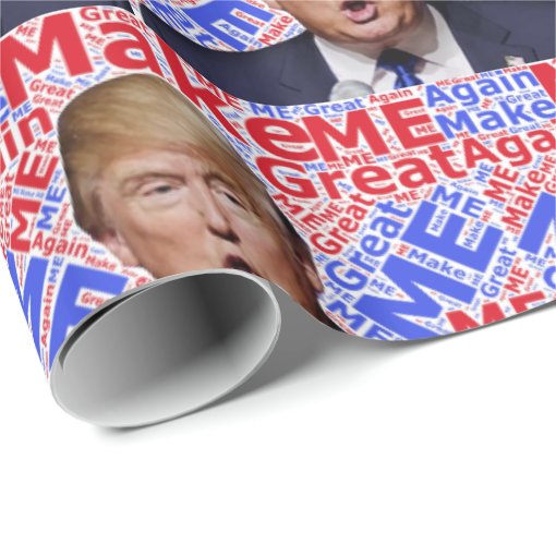 Donald Trump Wrapping Paper | Zazzle