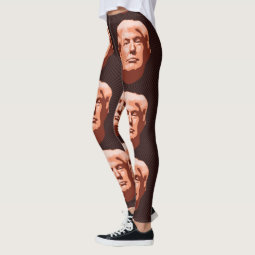 DONALD TRUMP YOGA PANTS | Zazzle